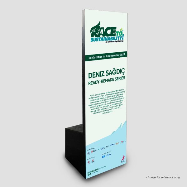 Wooden Structure Standee - Macro Events Pte Ltd